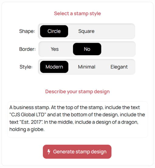 Digital Stamp